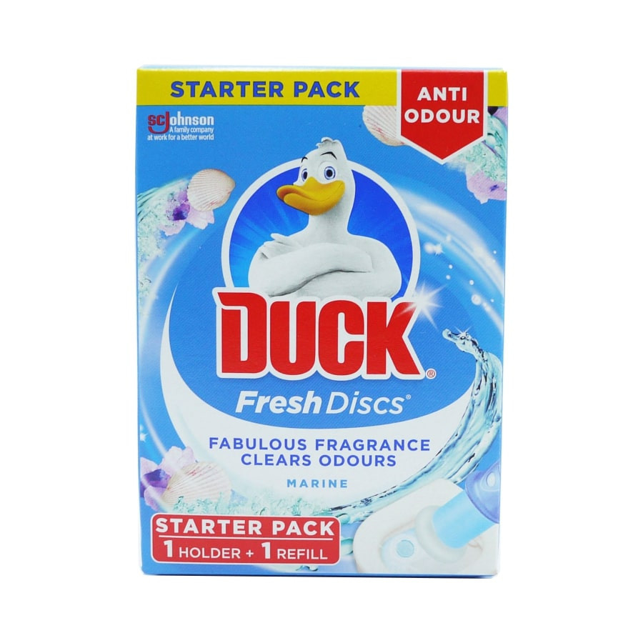 Toilet Duck Discs Starter Pack - Marine